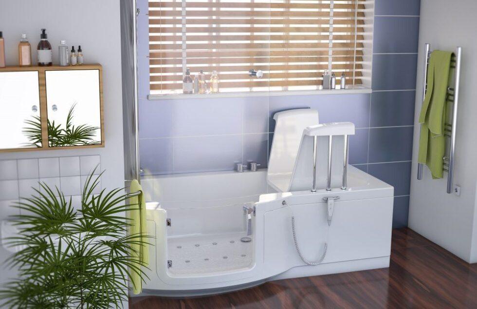 Walk In Baths For The Elderly and Disabled | Bathtub With Door
