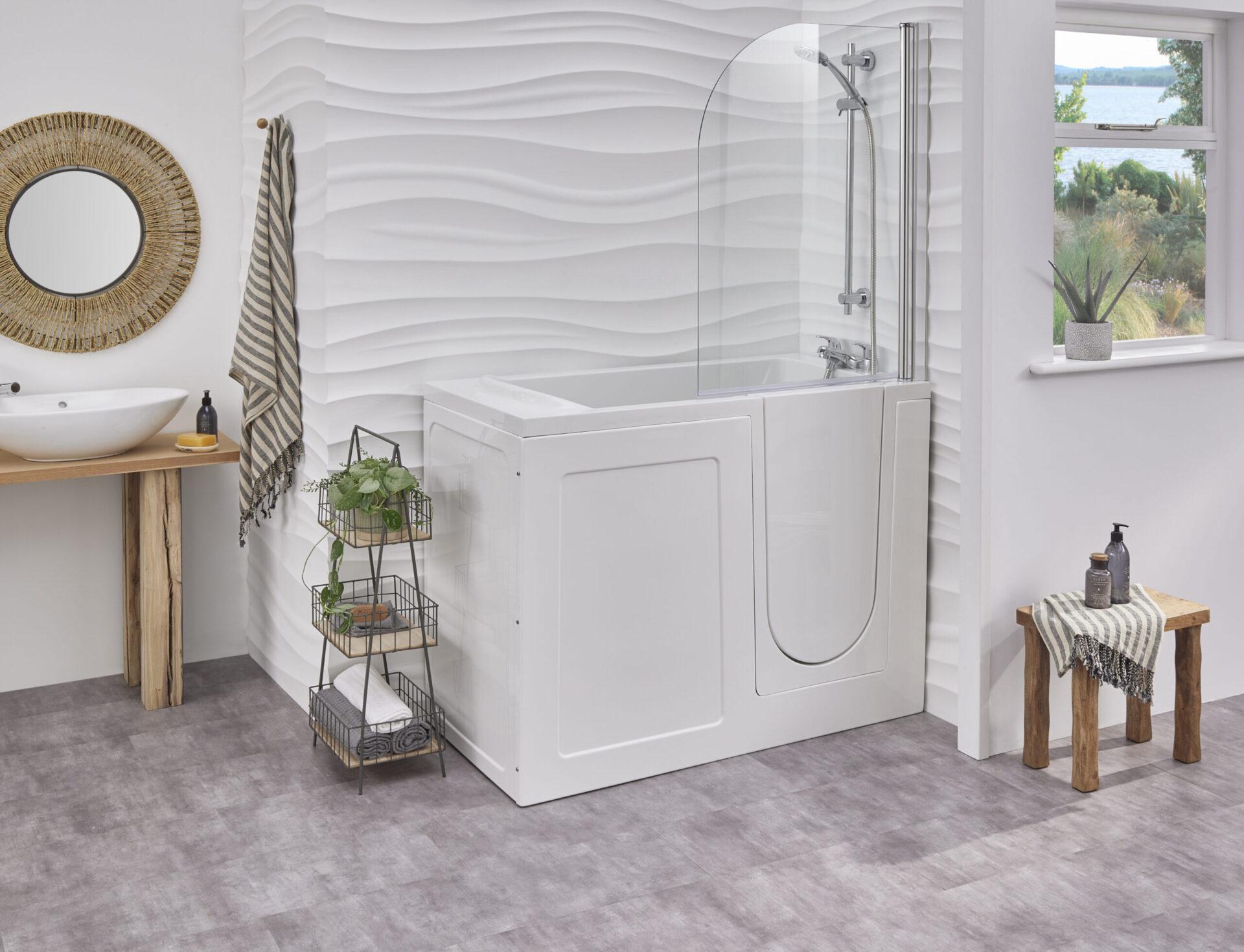 Walk In Bath Shower by EA Mobility: Accessibility and Luxury