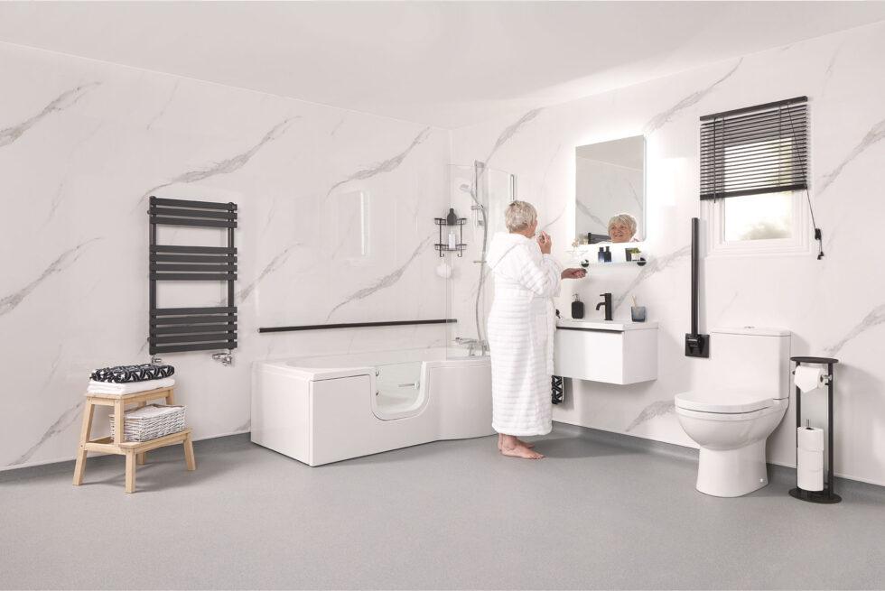 Mobility Showers | Walk in Showers for Elderly & Disabled