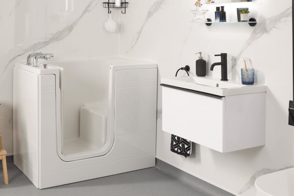 Accessible Walk in Baths | Easy Access Baths | EA Mobility